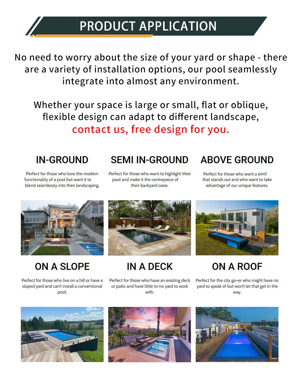 Outdoor Movable Container Pools - Stylish & Mobile Solutions