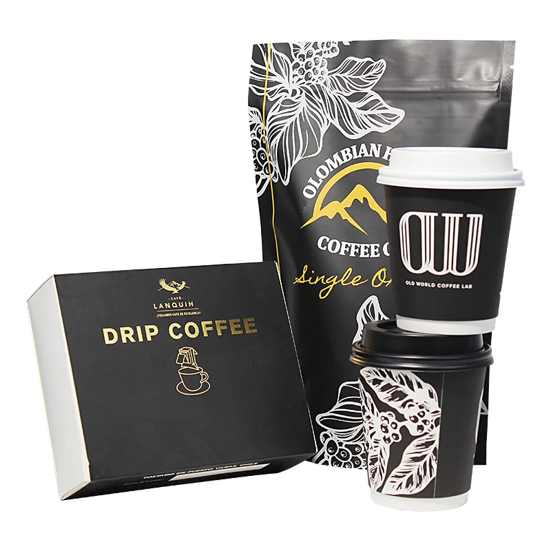 Custom Printed Biodegradable Ripple Cold Drinks Paper Cups For Coffee ...