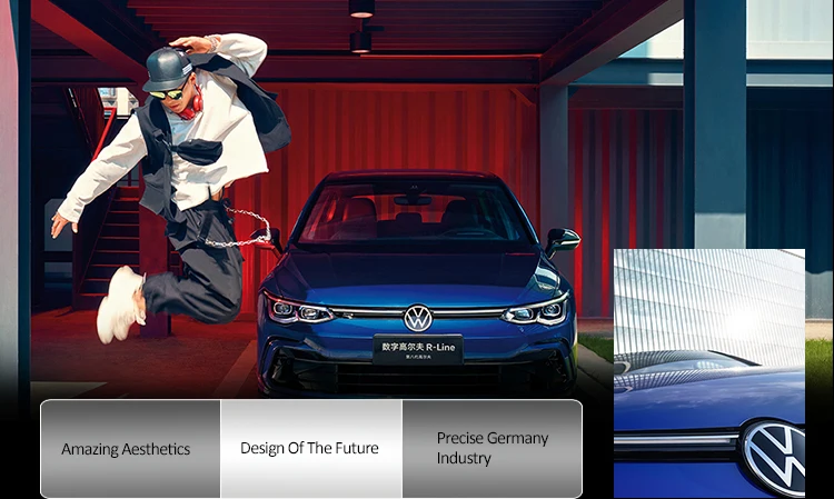 Factory Direct Sale Vw Golf Car Popular Design Used Petrol Vehicle With ...