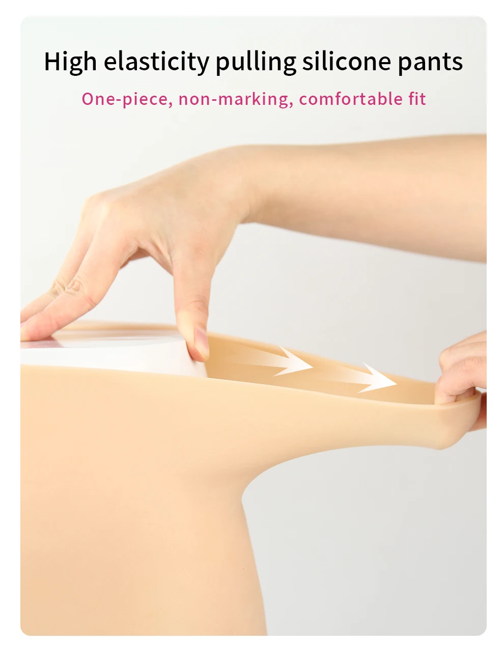 OEM/ODM Silicone Open Crotch Sexy Bumbum Body Shaper Big Buttock Butt ...