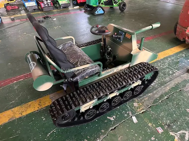 Rubber Tracked Chassis Sand Leisure Entertainment Tank Vehicle Rubber ...