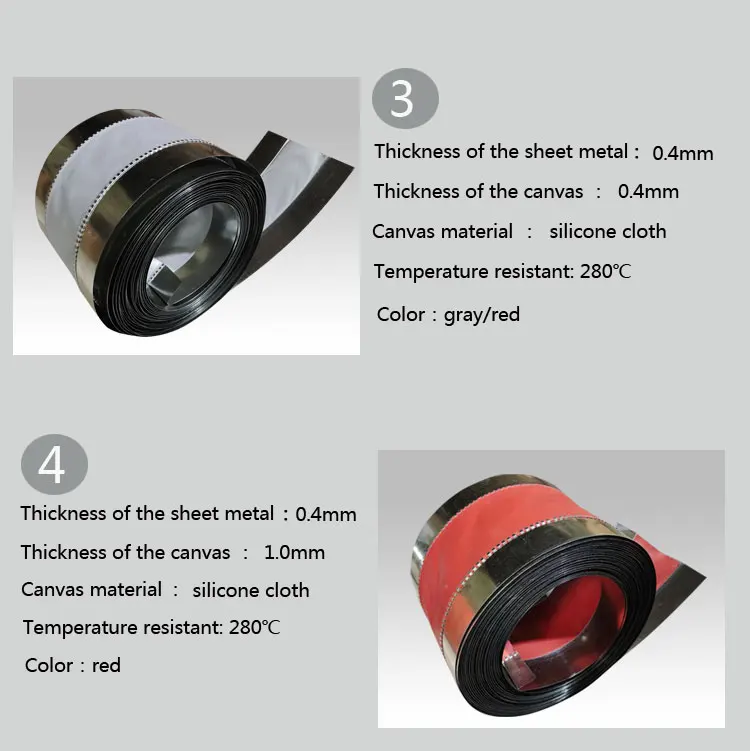 Flexilbe Duct Connector Ventilation Ductwork Fireproof Canvas ...