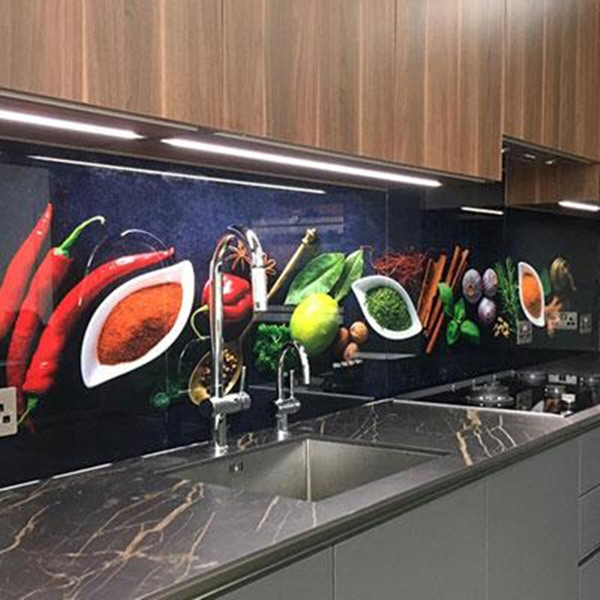 Custom Printed Landscape Splashbacks - Tempered Glass