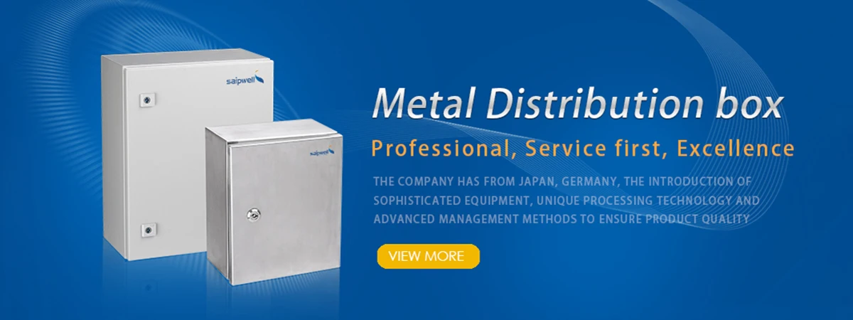 Customized Metal Box Wall Mount Enclosure Metal Distribution Cabinet ...