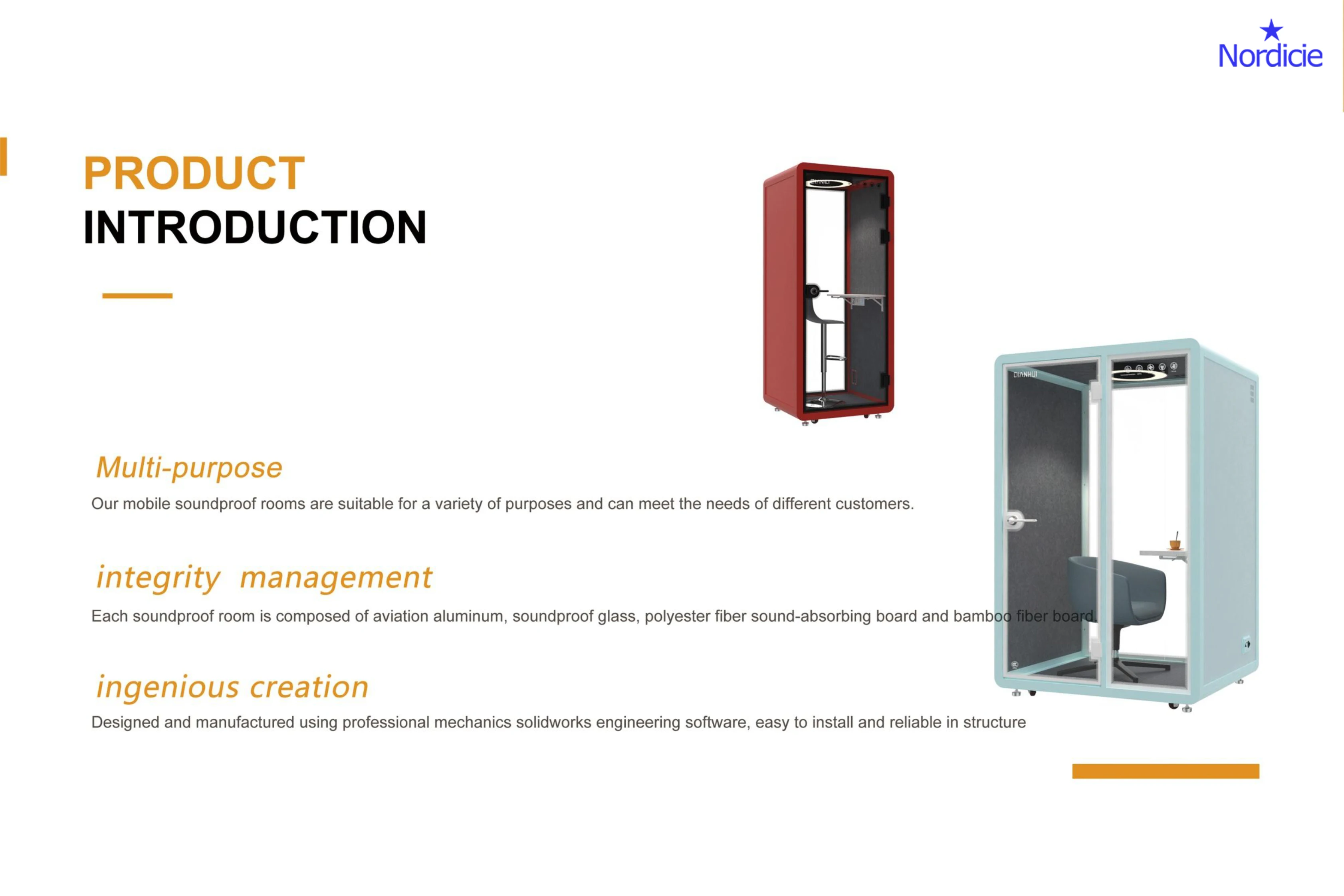 Acoustic Silence Box - Portable Recording Studio Booth
