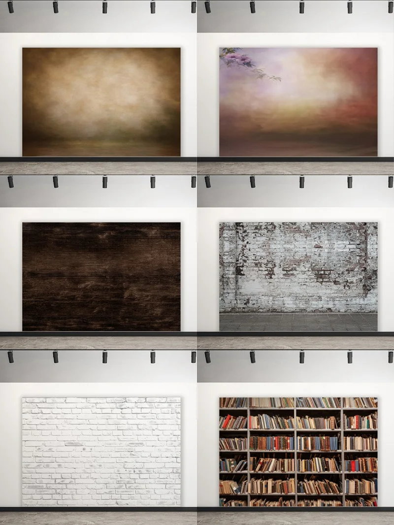 Custom Photography Backgrounds Library Bookshelf Backgrounds For Custom ...