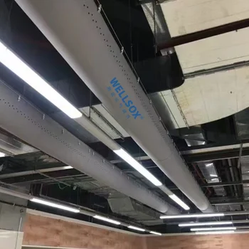Energy Saving Textile Duct Even Air Socks Duct Flame Retardant Flexible ...