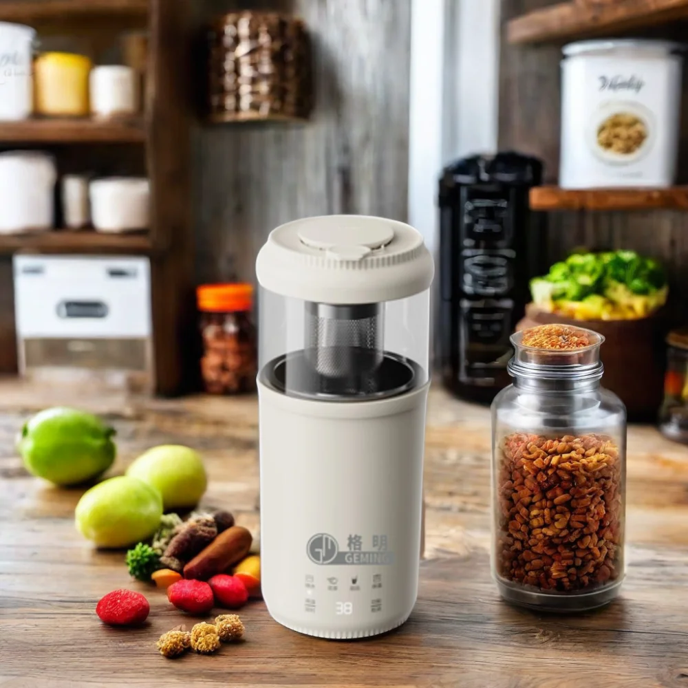 Portable 500ml Electric Tea Cup Kettle with Automatic Temperature ...