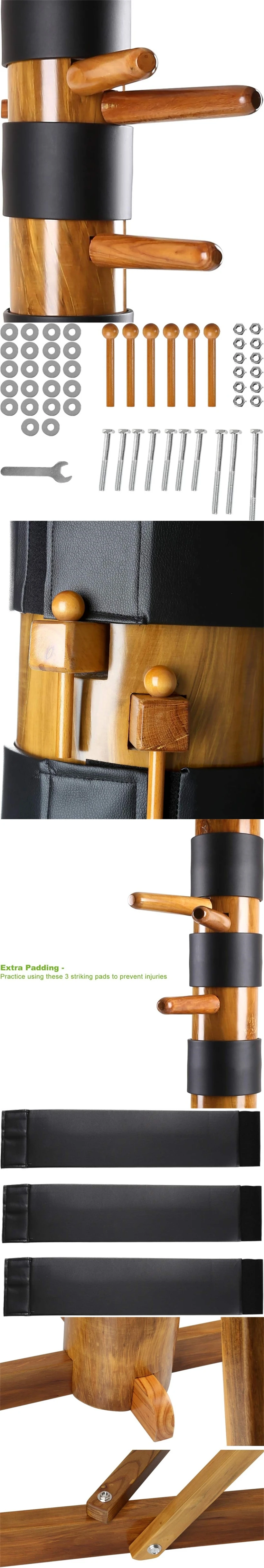 Traditional IP Man Wing Chun Dummy - Kungfu Training Equipment