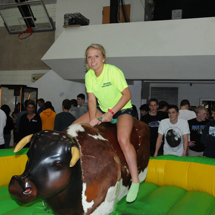 Inflatable Bull Riding Machine - Fun for Parties & Parks