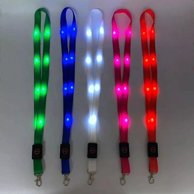 Customized Logo Led ID Card Holder Acrylic ID Badge Holder with ...