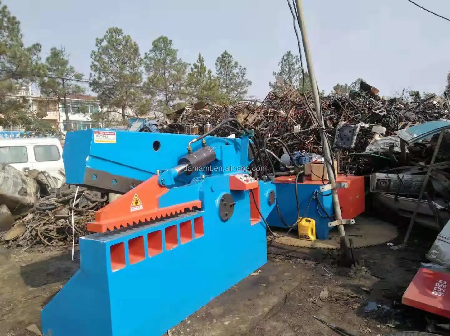 Waste Scrap Sheet Shearing Machine\alligator Scrap Metal Cutting ...