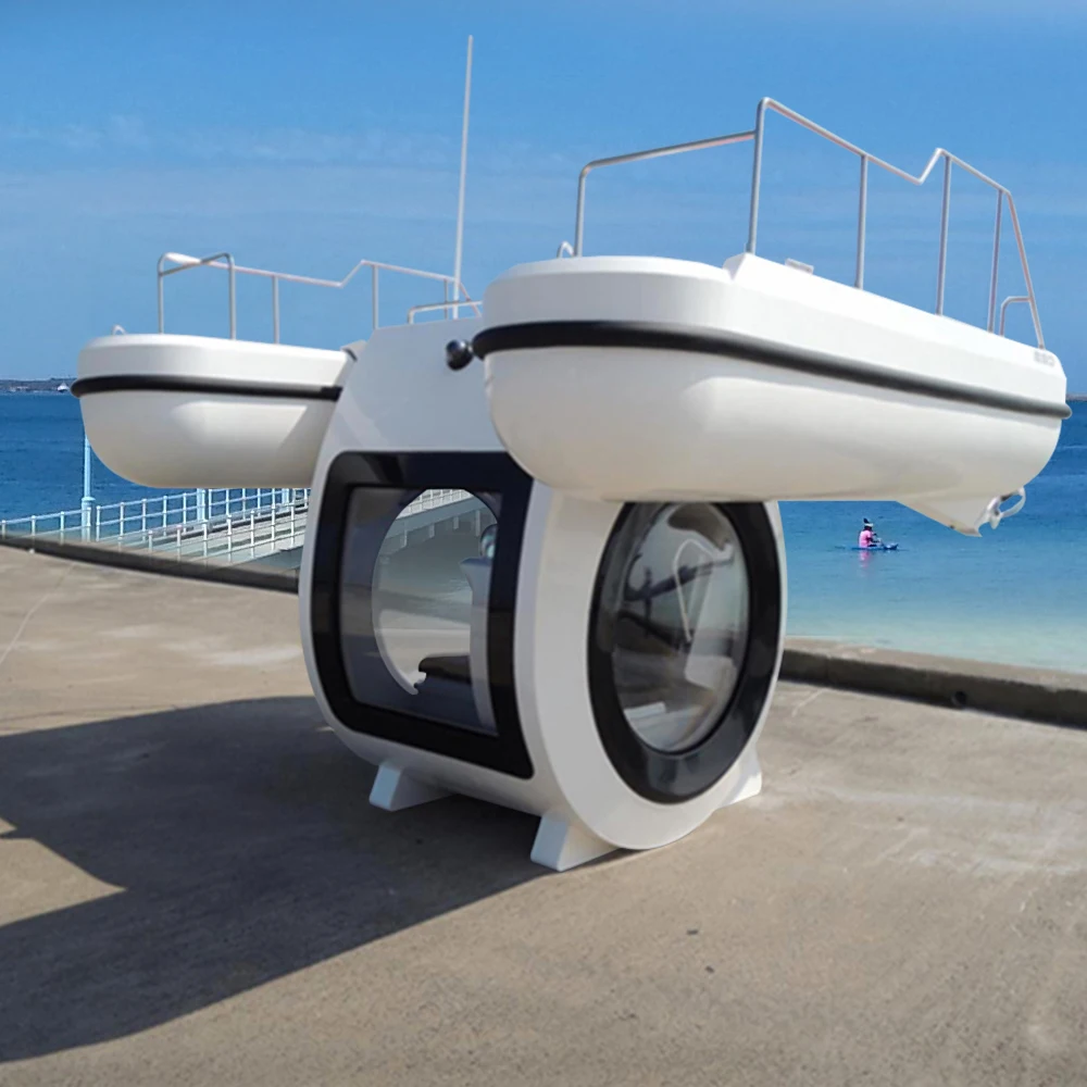 Kinocean 2023 Hybrid Pontoon Boat - Offshore Fun & Fishing