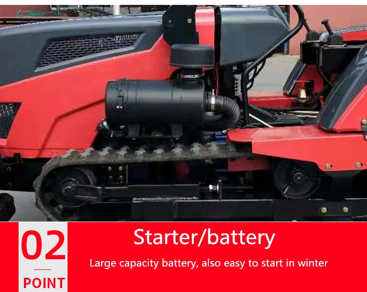 Remote Control Multi-Function 50HP Crawler Tractor for Efficient Farm ...