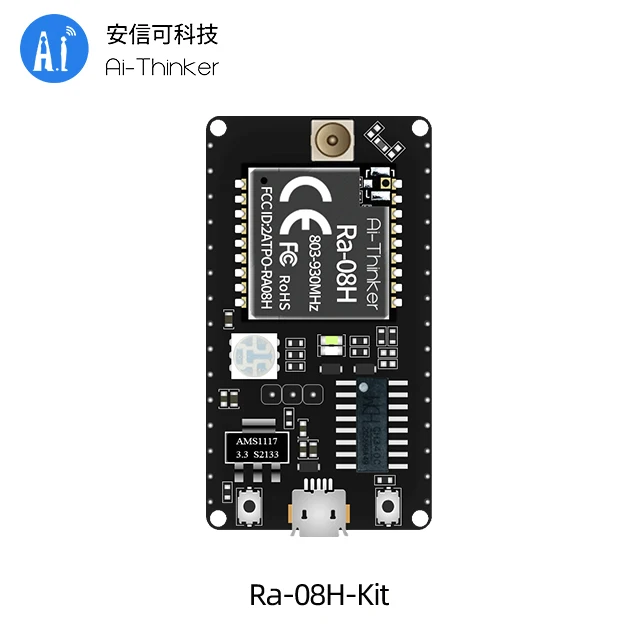 Ai-thinker New Ra-08h-kit Lorawan Rf Module Development Board 803mhz ...