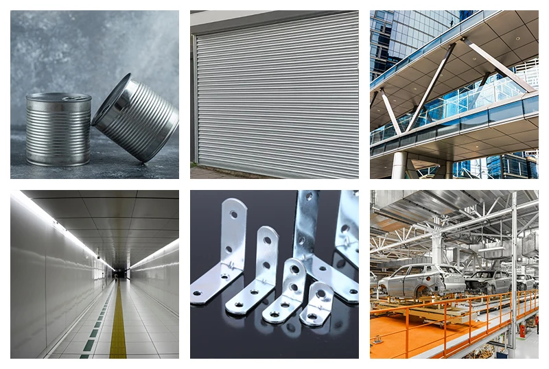 Gi Zero Spangle Steel Wall Zinc Sheet 0.8mm 3mm Thickness 15m X 8m Hot ...