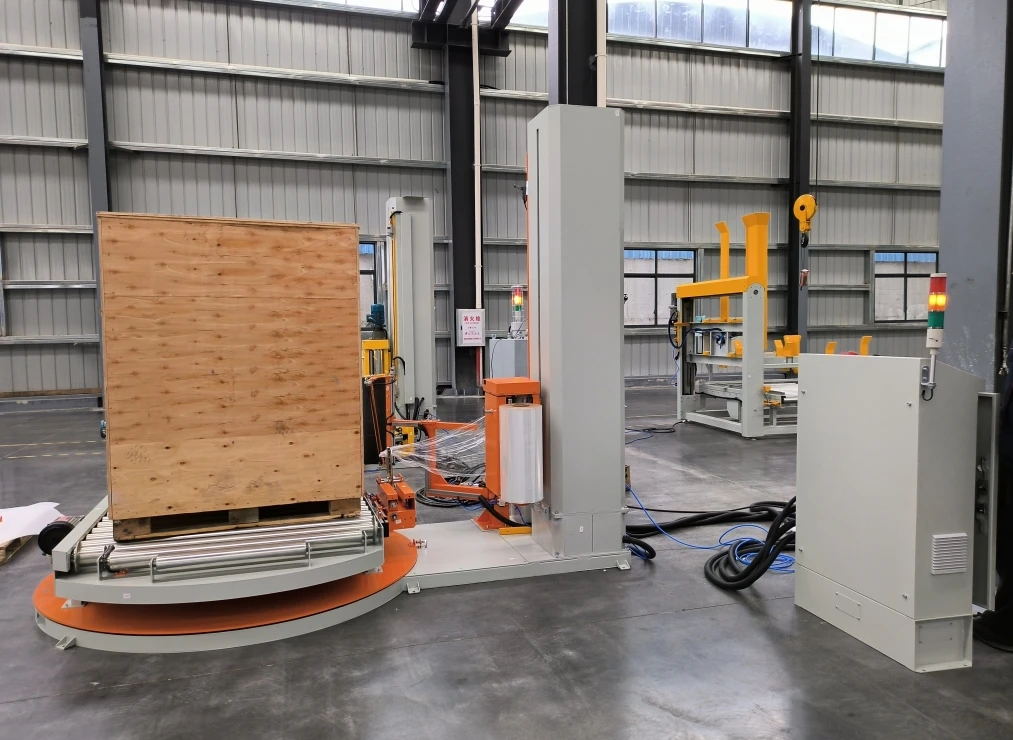 Online Wrapping Machine Automatic Stretch Wrapping Machine With ...