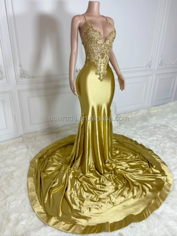 Ocstrade Hand Made Rhinestone Black Prom Party Dresses 2023 Ball Gown ...