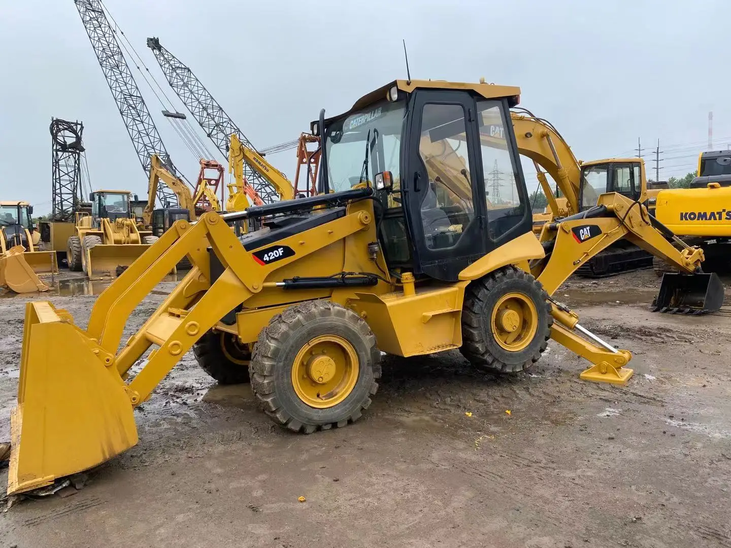 Usa Original Used Caterpillar 420f Used Backhoe Loader For Sale - Buy ...