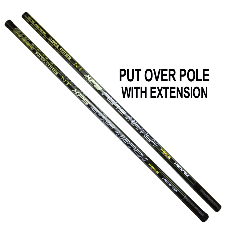 Super Stiff 12.5 Meters Long Pole Extension Put Over Pole Match Fishing ...