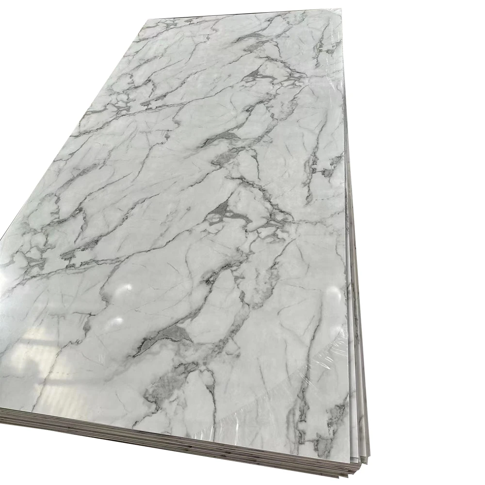 High Glossy 1220x2440mm 3mm 2mm Pvc Wall Panel / Pvc Marble Uv Sheet Price - Buy Pvc Wall Panel ...