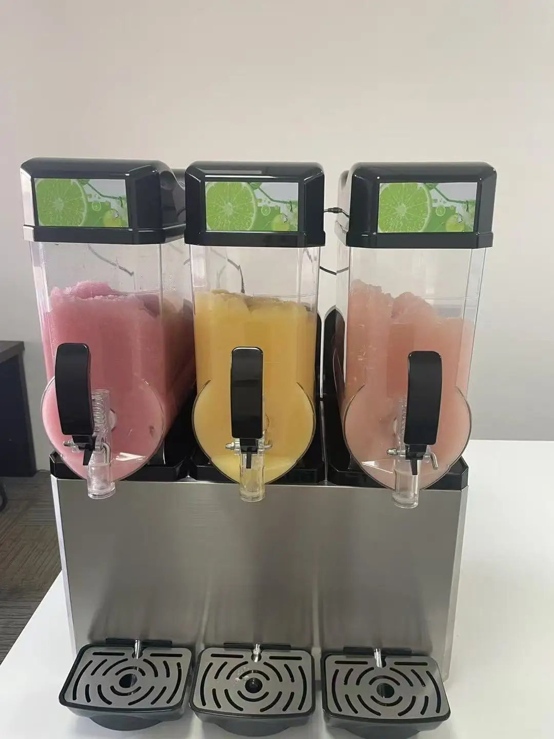 15L Slush Machine 2 Tank 15Lx2 Frozen Drink Slush Machine Price ...