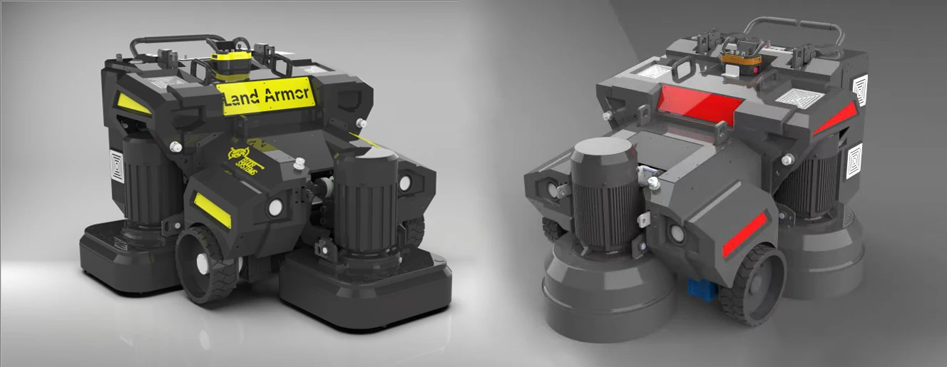 Land Armor Floor Grinding Machine - Heavy Duty & Efficient