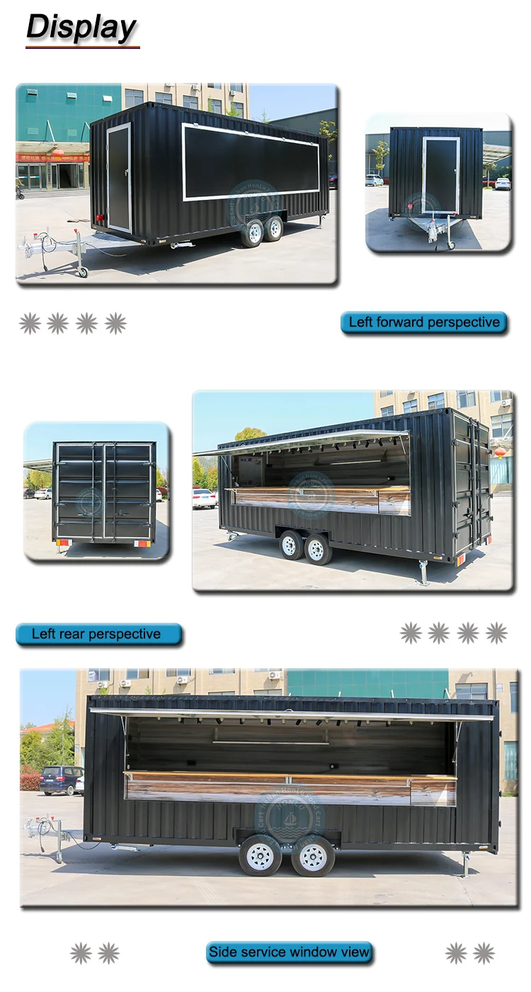 Commercial Mobile Food Trailer - Vin Dot Ce Certified