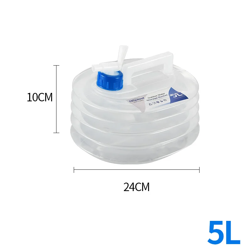 Hispeed Collapsible Water Container Tank Foldable 5l/10l/15l Drinking Water Container With Tap ...