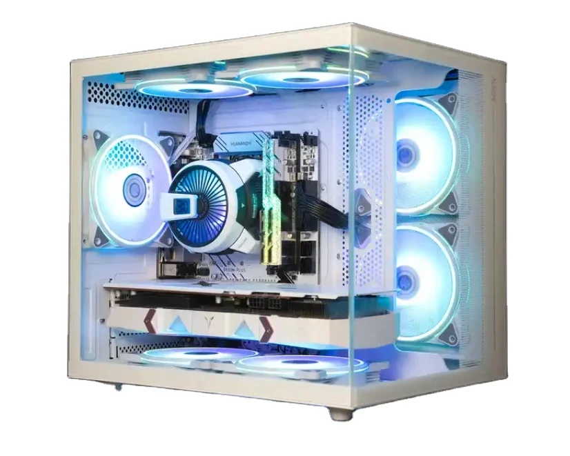 Aluminum MATX Case - Mini Gaming Chassis for DIY PC