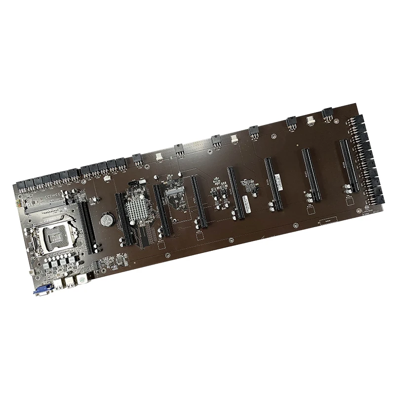 Factory Outlet 8 Gpu Riserless Motherboards 9 Graphics Cards Power ...