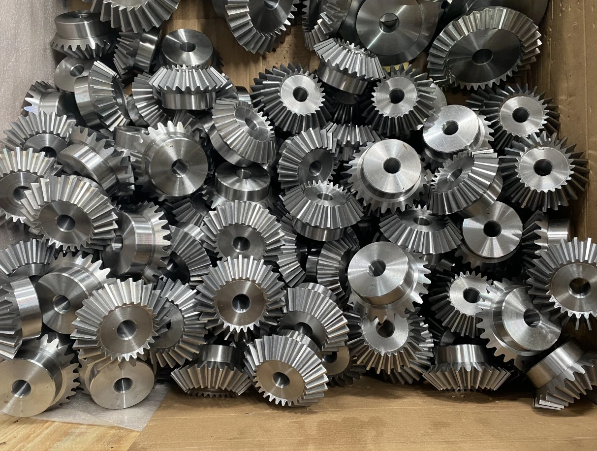 High Precision Conical And Umbrella Gears 20 Degree Pressure Angle ...