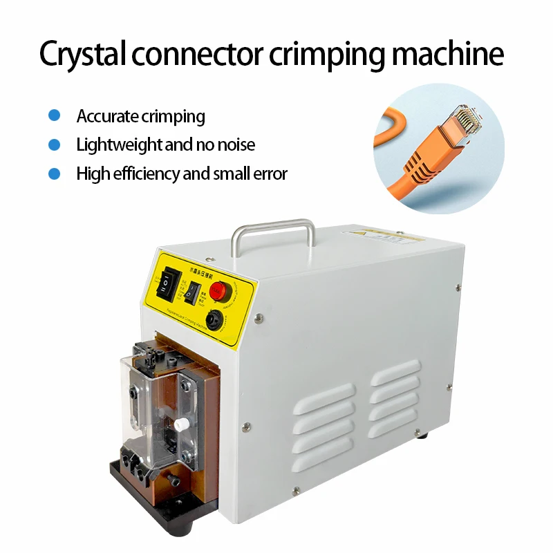 RJ45 Automatic Crimping Machine - Efficient Cable Production