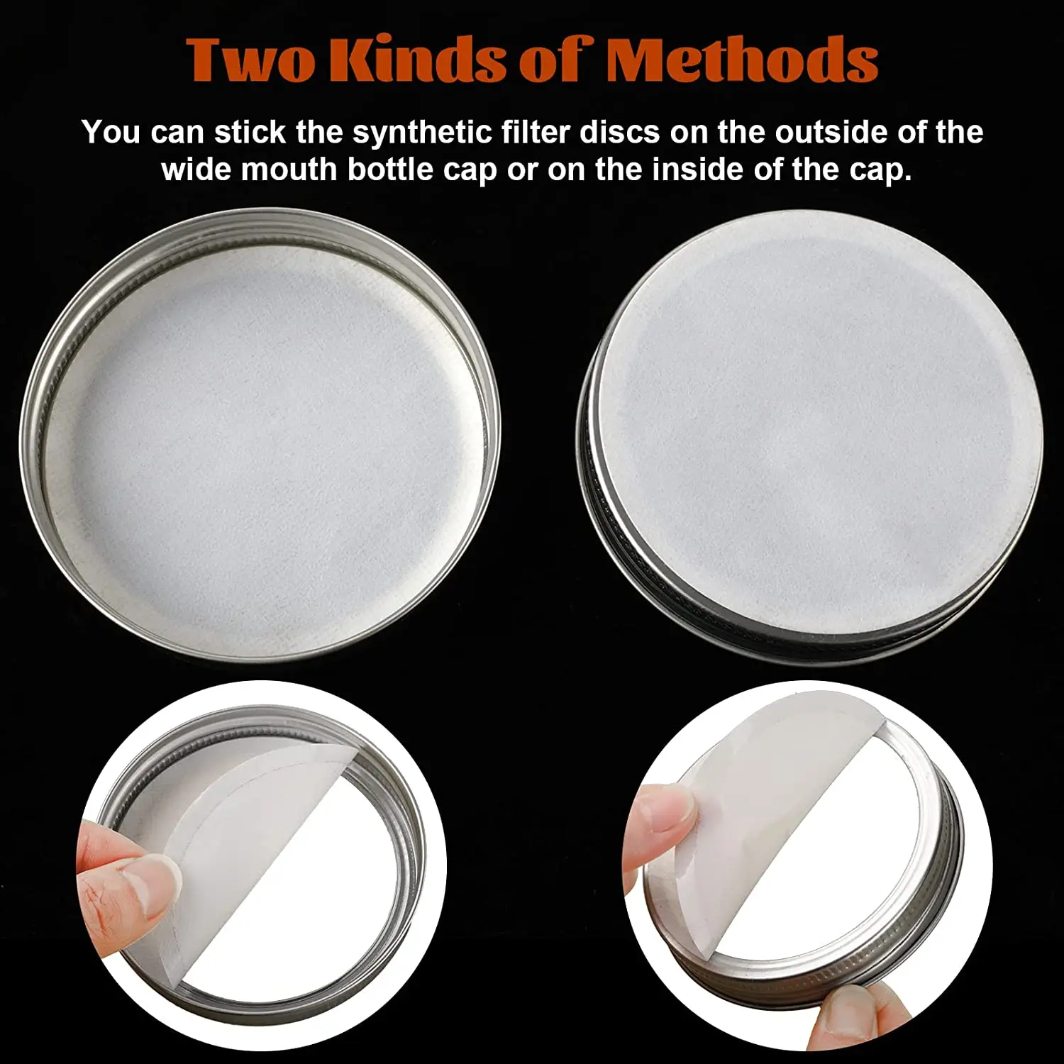 Synthetic Filter Paper Stickers 0.3 Disc Wide Mouth Filter Paper ...