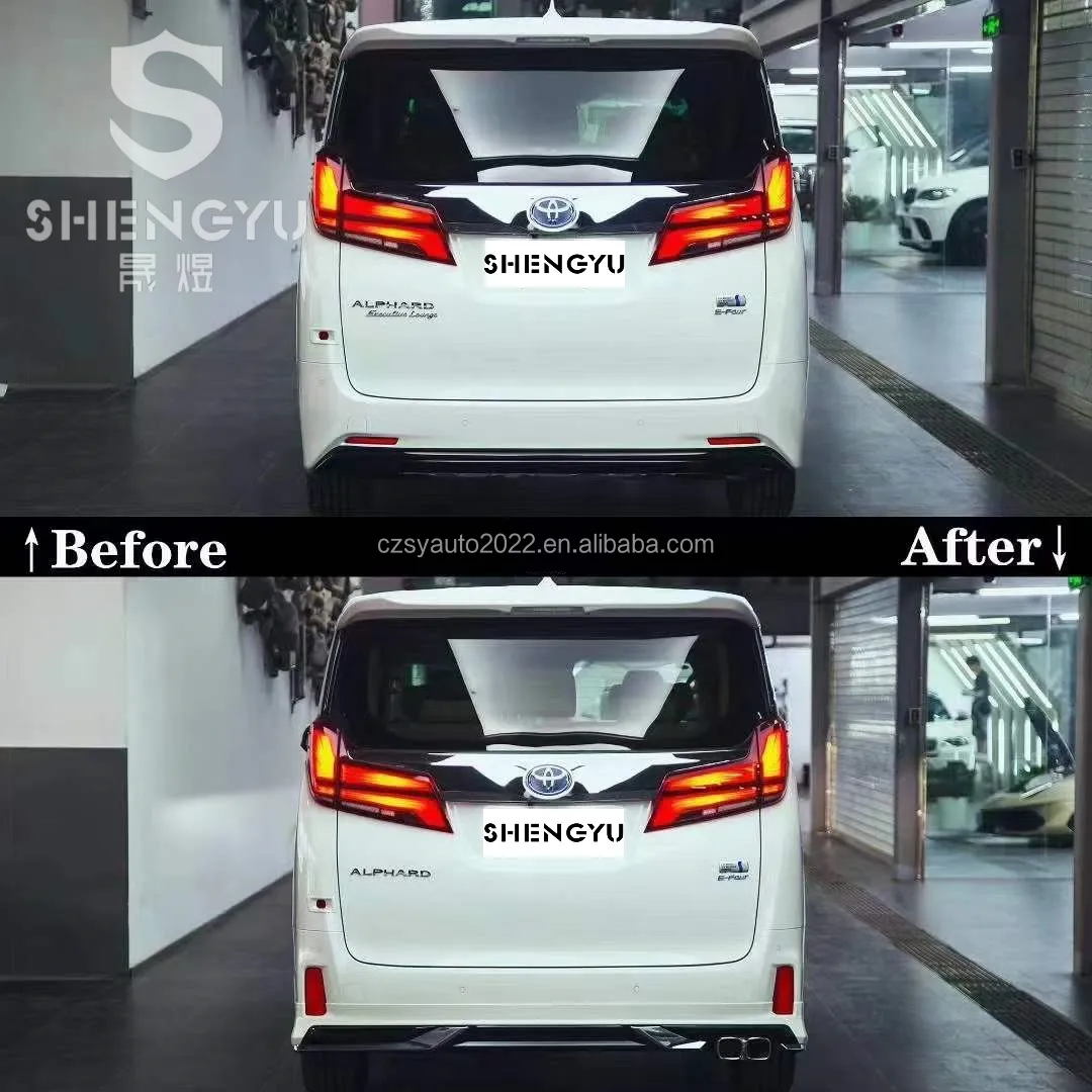 Body Kit For Toyota Alphard 2018-2022 Change To Modelista Model Small ...