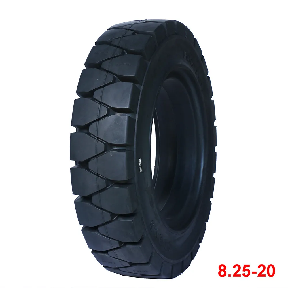 Solid Tire 82520 Industrial Forklift Tire Rubber Solid Tire For ...