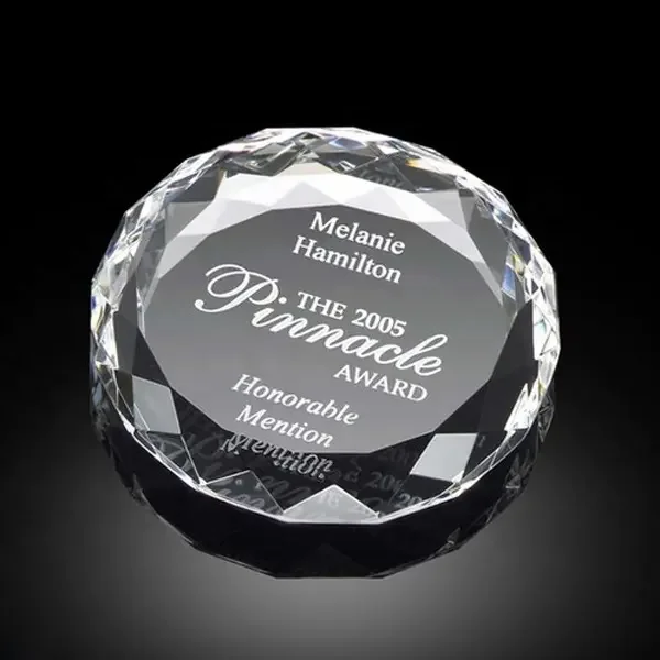 Wholesale K9 Blank Crystal Paperweight Custom 3d Logo Engrave