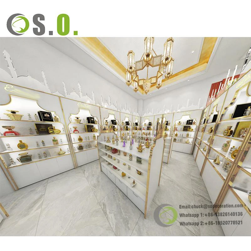 Custom Unique Perfume Shop Interior Design Decoration for Makeup Store ...