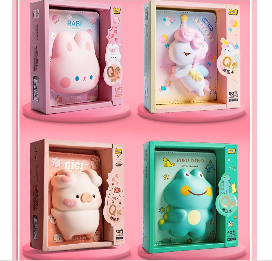 Fa010 New Fidget Journal Custom Squishy Notebook For Students Back To ...