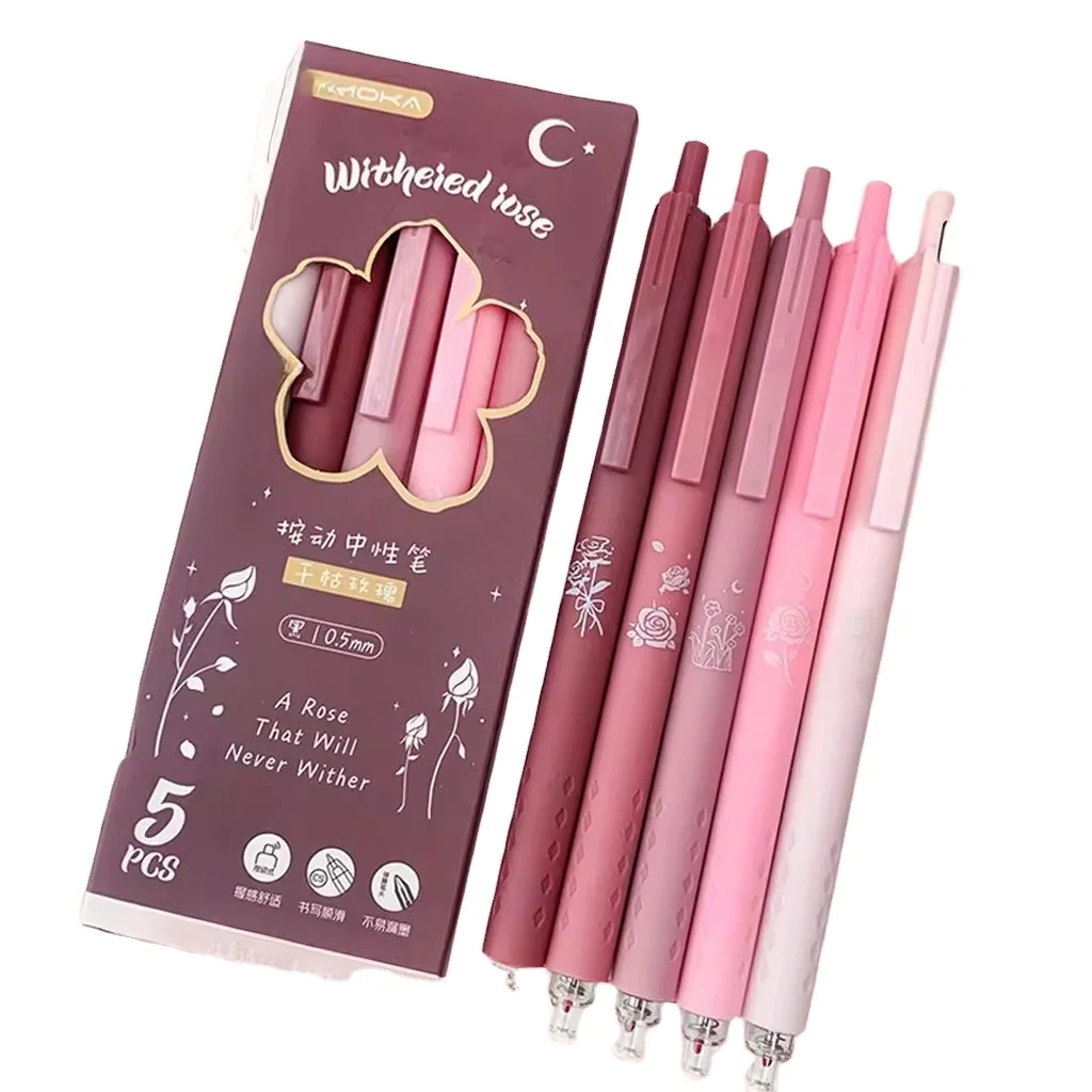 New Product Retractable Gel Pen 0.5mm Multiful styles Ideal for ...