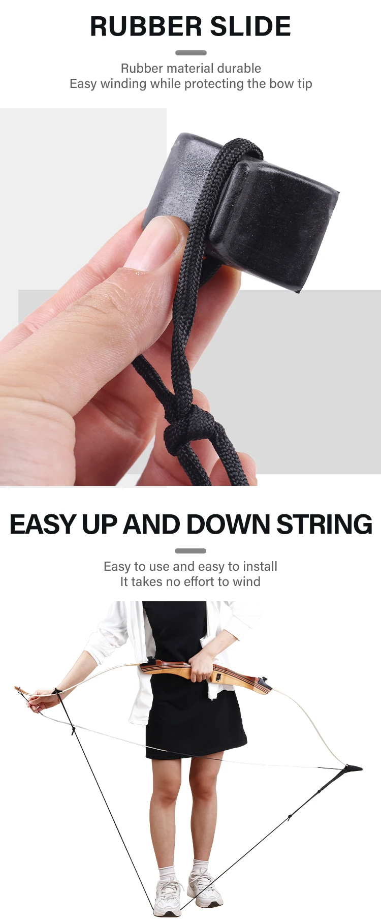 Archery Bow Stringer - Traditional Recurve Hunting Bows