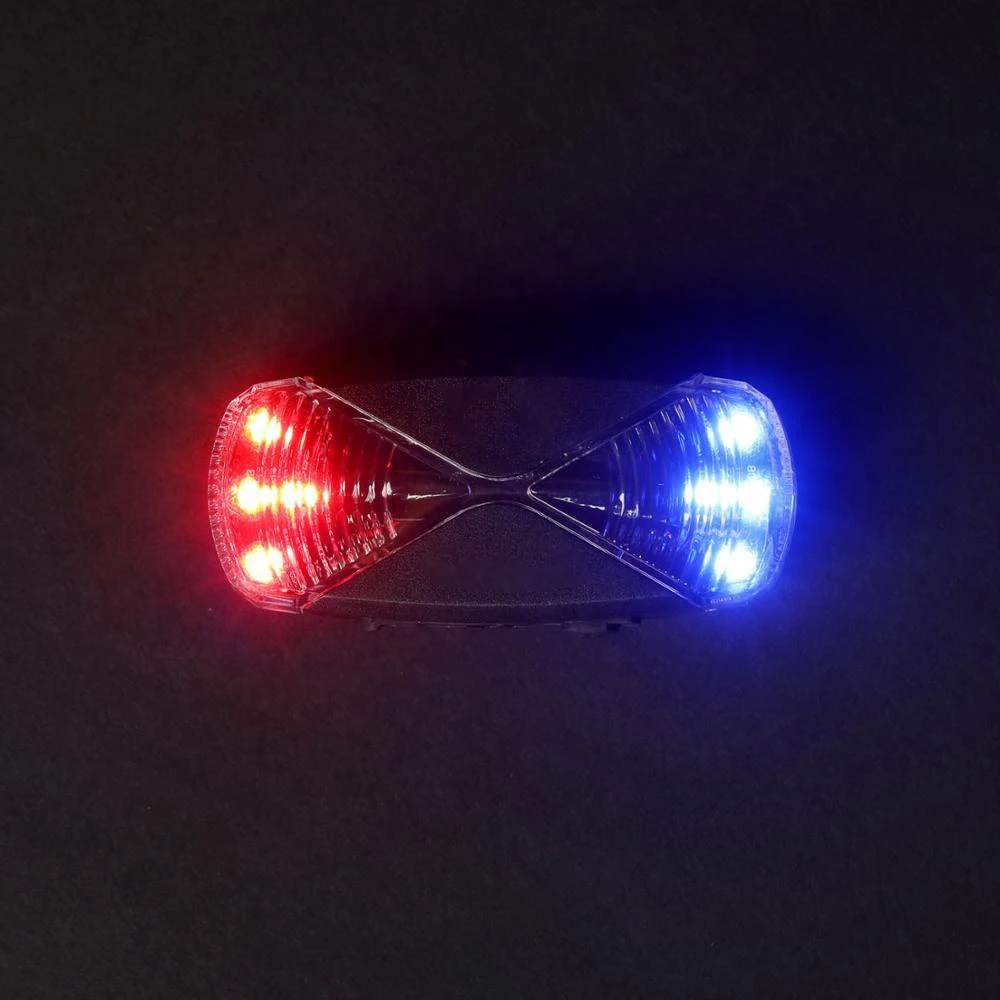 Senken Highlighting Dual Colors Flashing Rechargeable Security Traffic ...