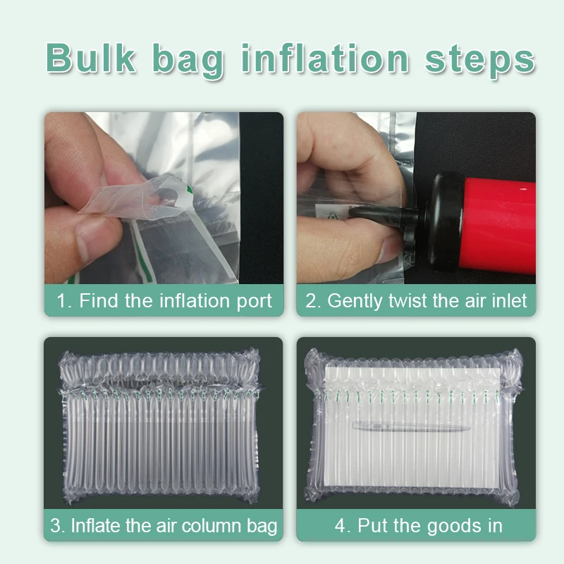 16 Pillar Computer Box Air Column Bag Shock-proof Buffer Logistics ...