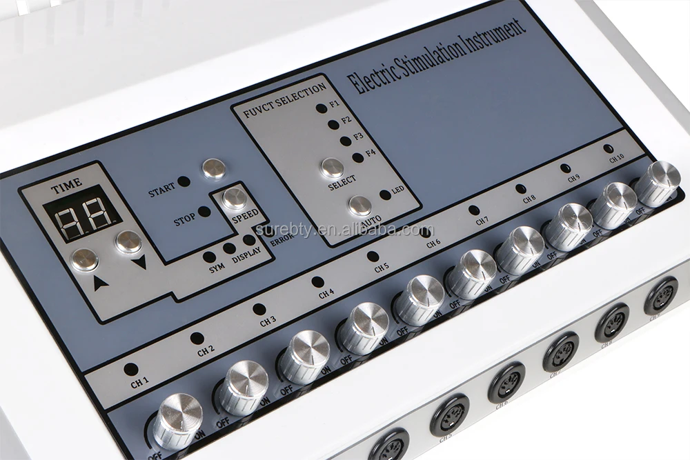 Professional Ems Muscle Stimulating Bio Microcurrent Machine Physical ...