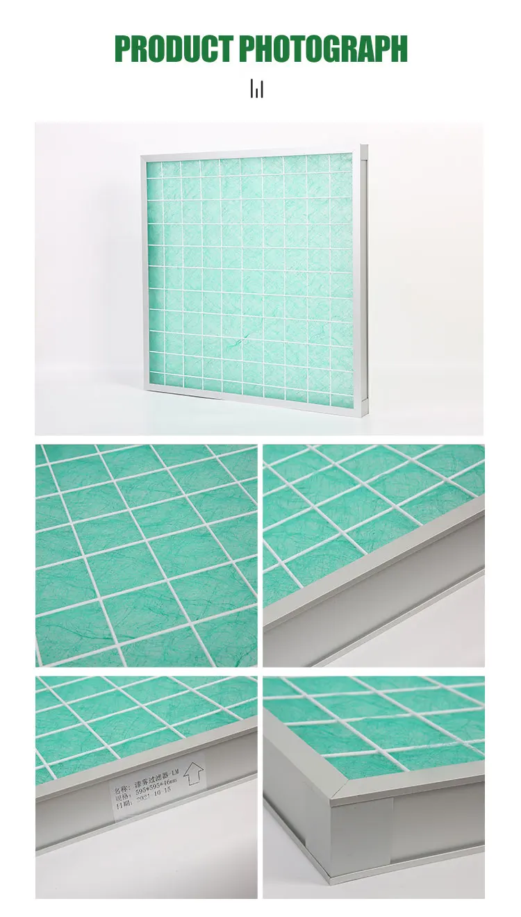 70mm Green Fiberglass Paint Overspray Booth Filter Media - Buy Green ...