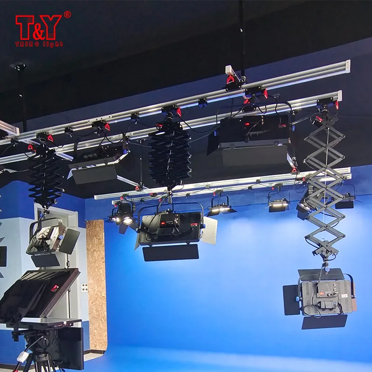 Studio Light Ceiling Rail System - Professional & Durable