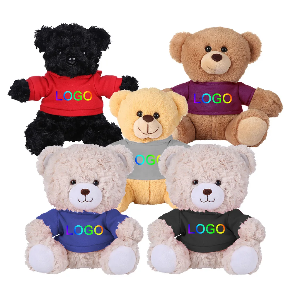 Personalized Teddy Bear Cotton Fabric Pattern OEM Design Custom Made ...