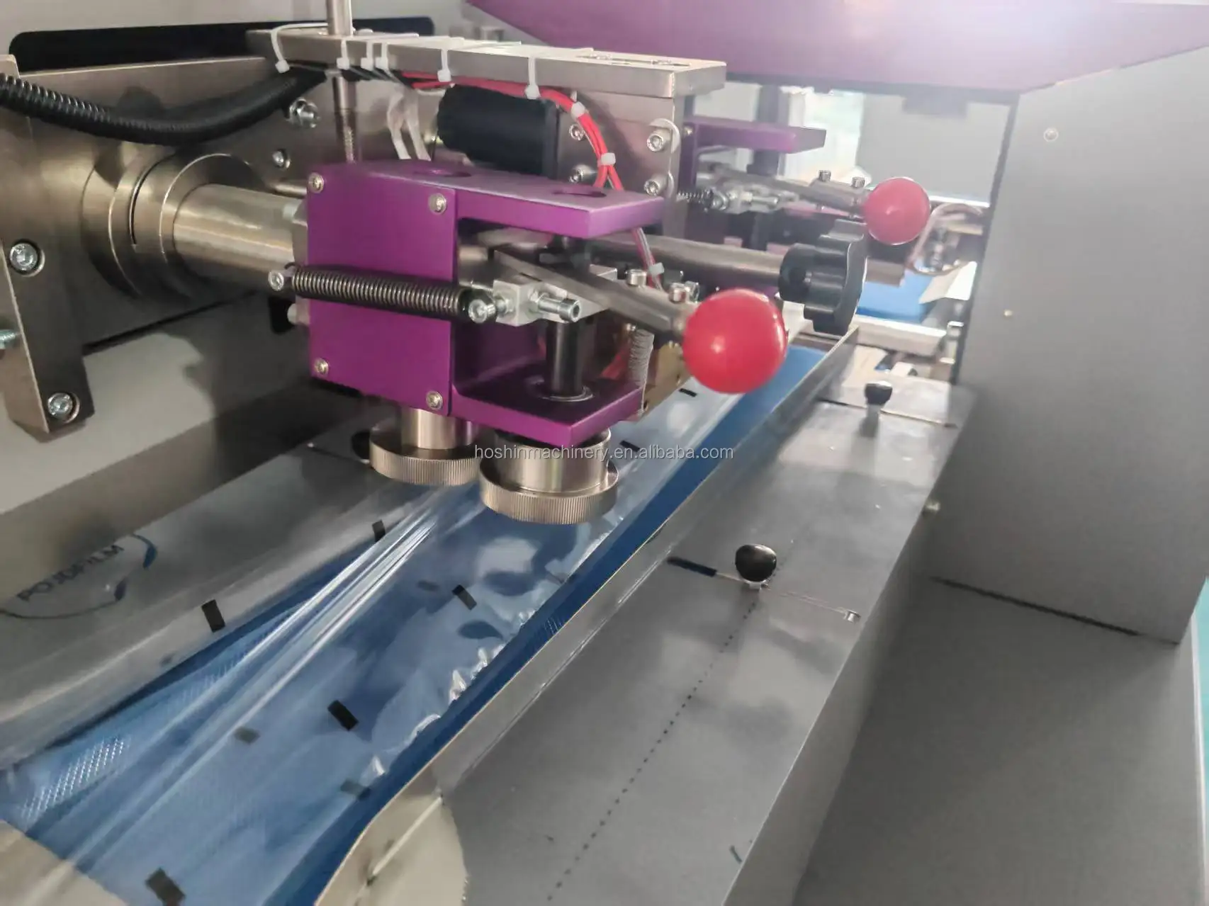 Hoshin Vacuum Flow Wrapper - Efficient Hamburger Packaging