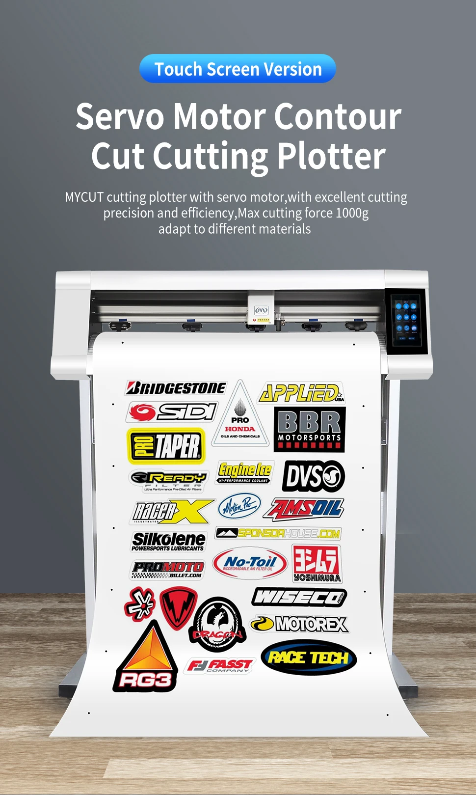 MYCUT Automatic Vinyl Sticker Cutting - Precision & Speed