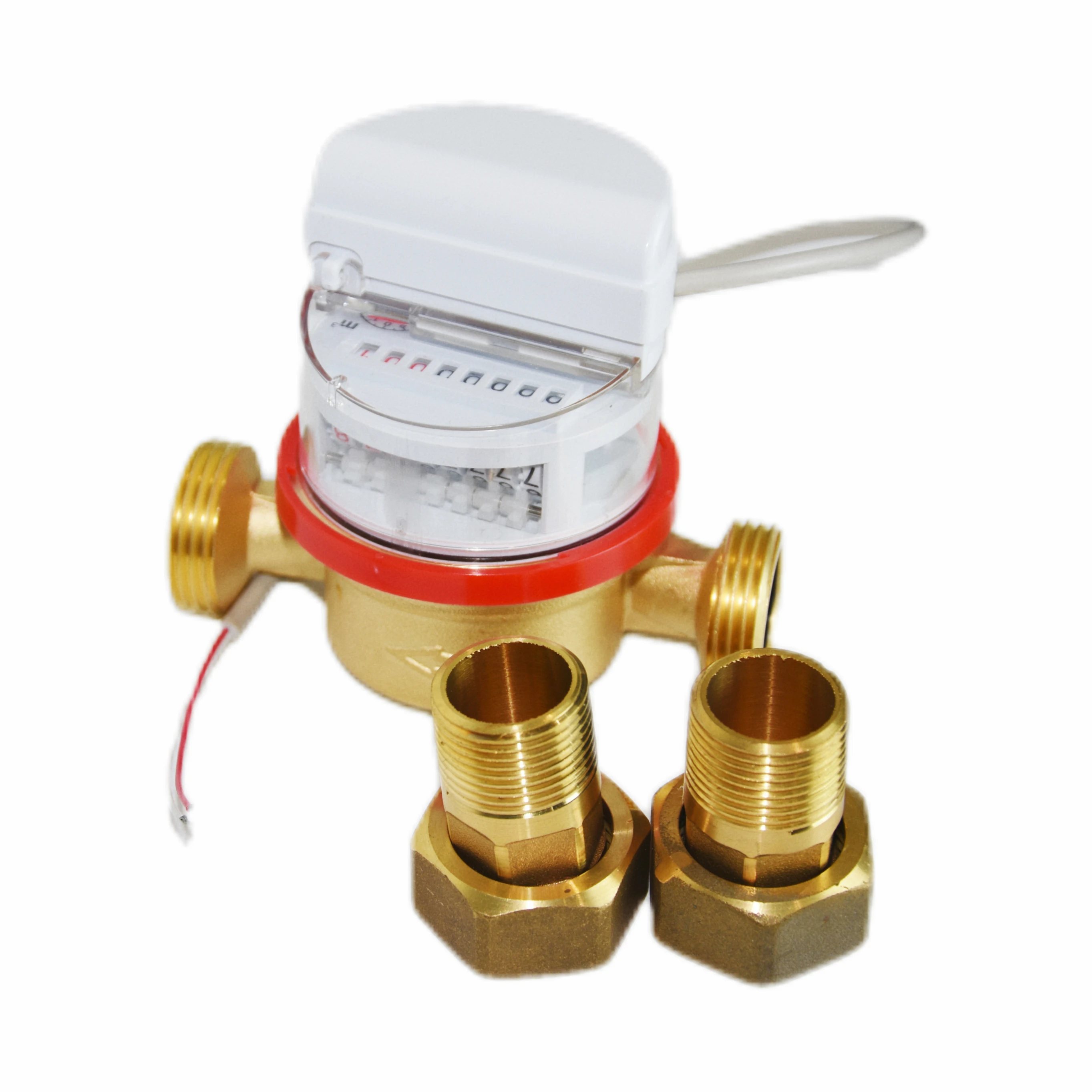 RS 485/ Mbus DN15 Single Flow Pulse Water Meter for Household Use ...